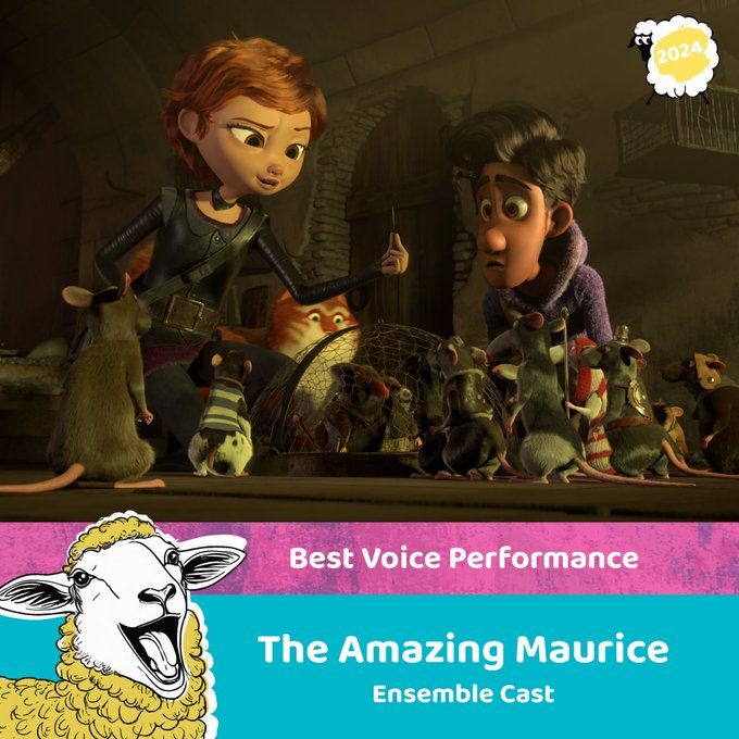 The Amazing Maurice wins at British Animation Awards! | Terry Pratchett